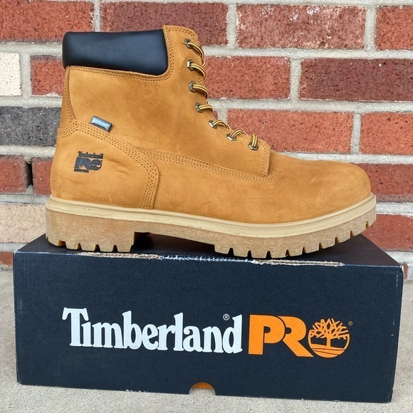 Timberland | Shoes | Mens Timberland Pro 8 Softtoe Wheat Nubuck A39s5 ...